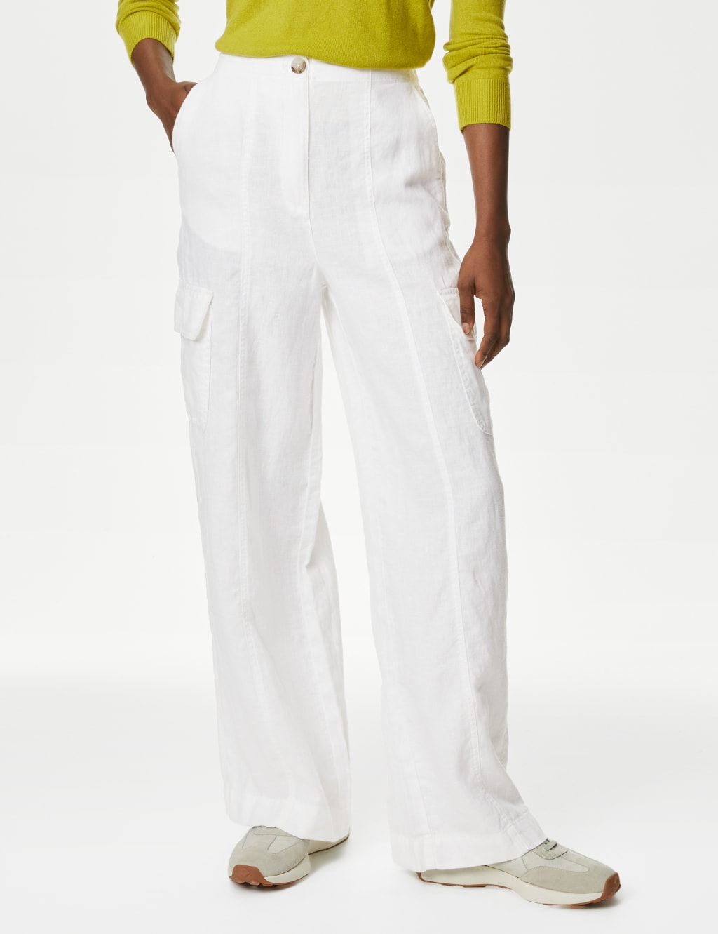 Women's White Trousers | M&S