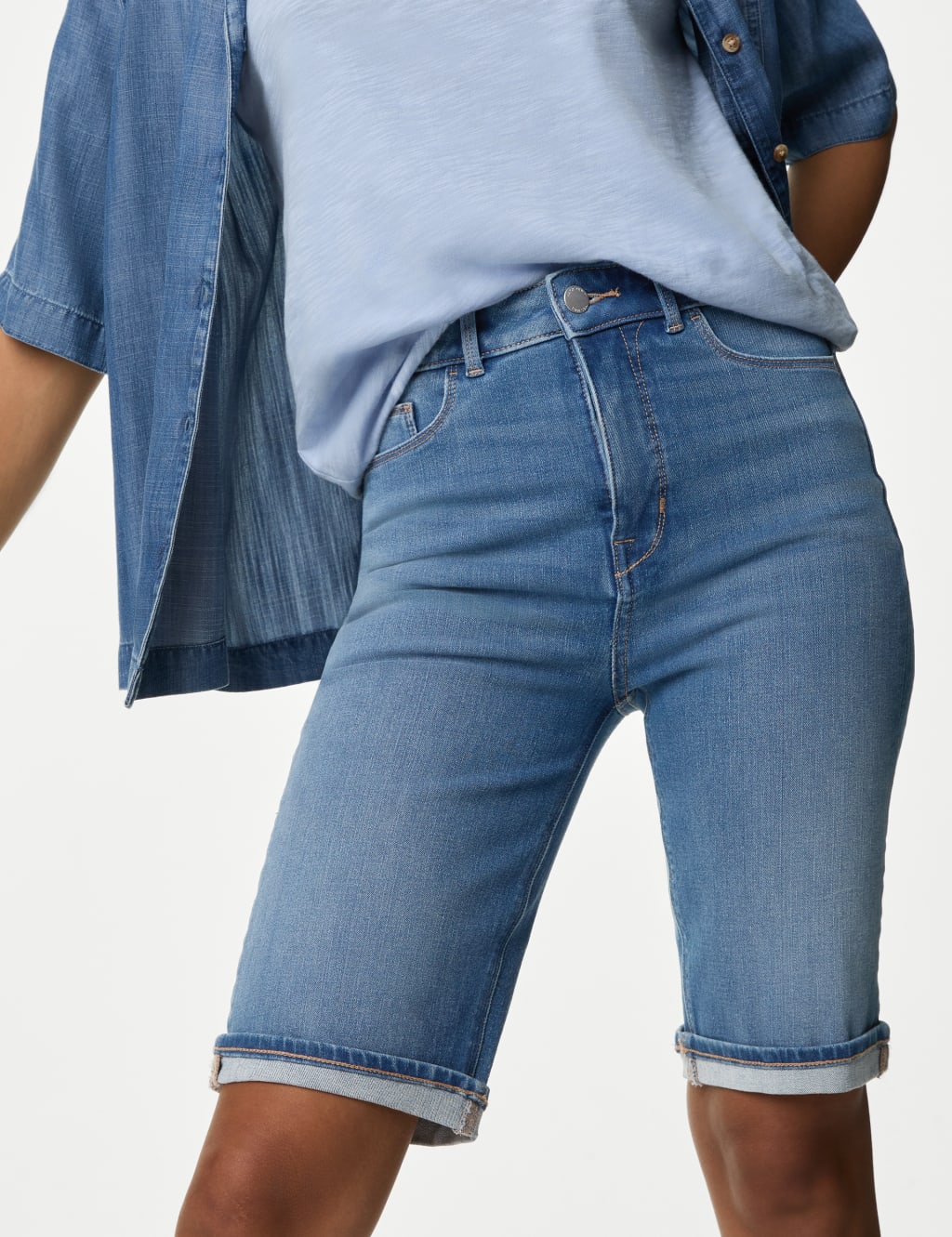 Women's Denim Shorts | M&S