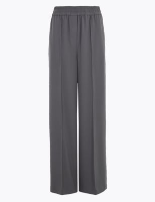 Wide Leg Trousers | M&S Collection | M&S