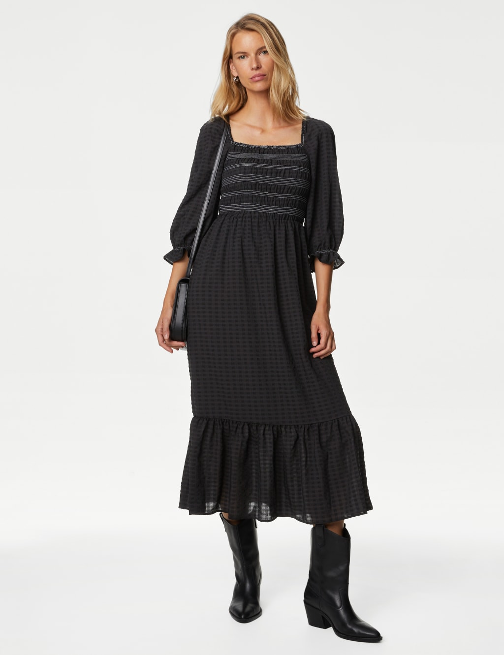 Shirred Dresses | M&S