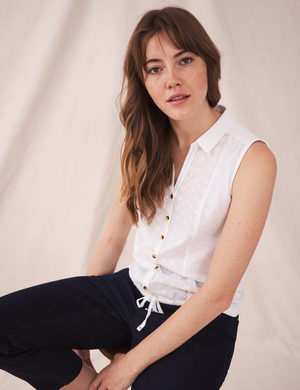Women’s Sleeveless Shirts & Blouses | M&S
