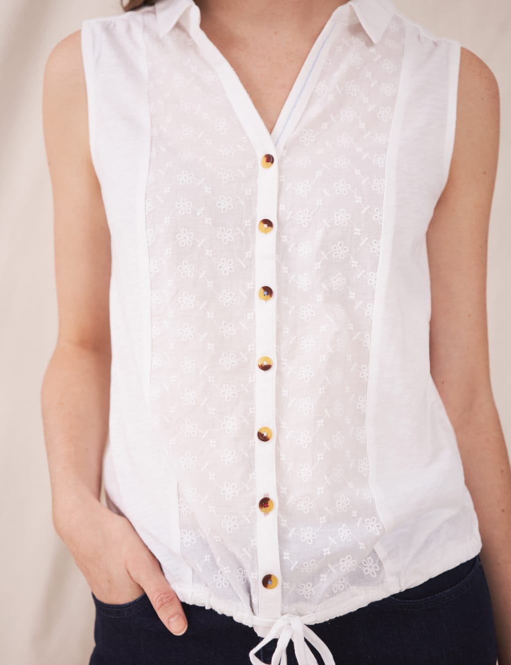 Women’s Sleeveless Shirts & Blouses | M&S