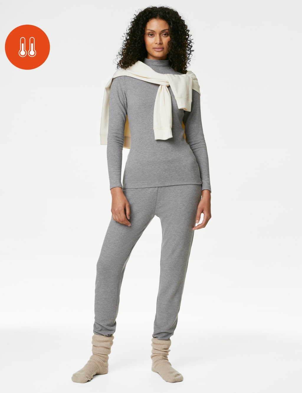 Women’s Grey Thermals | M&S
