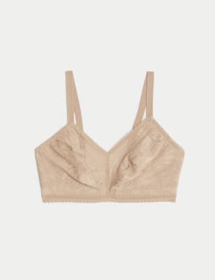 Flexifit™ Lace Non Wired Bralette F-H | M&S Collection | M&S