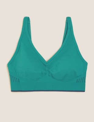 Reversible Seamless Medium Impact Sports Bra | GOODMOVE | M&S