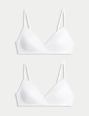 Girls' First Bras | Training Bras & Non-Wired Bras | M&S CA