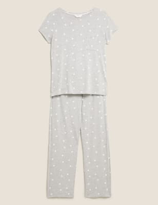 Star Print Pyjama Set
