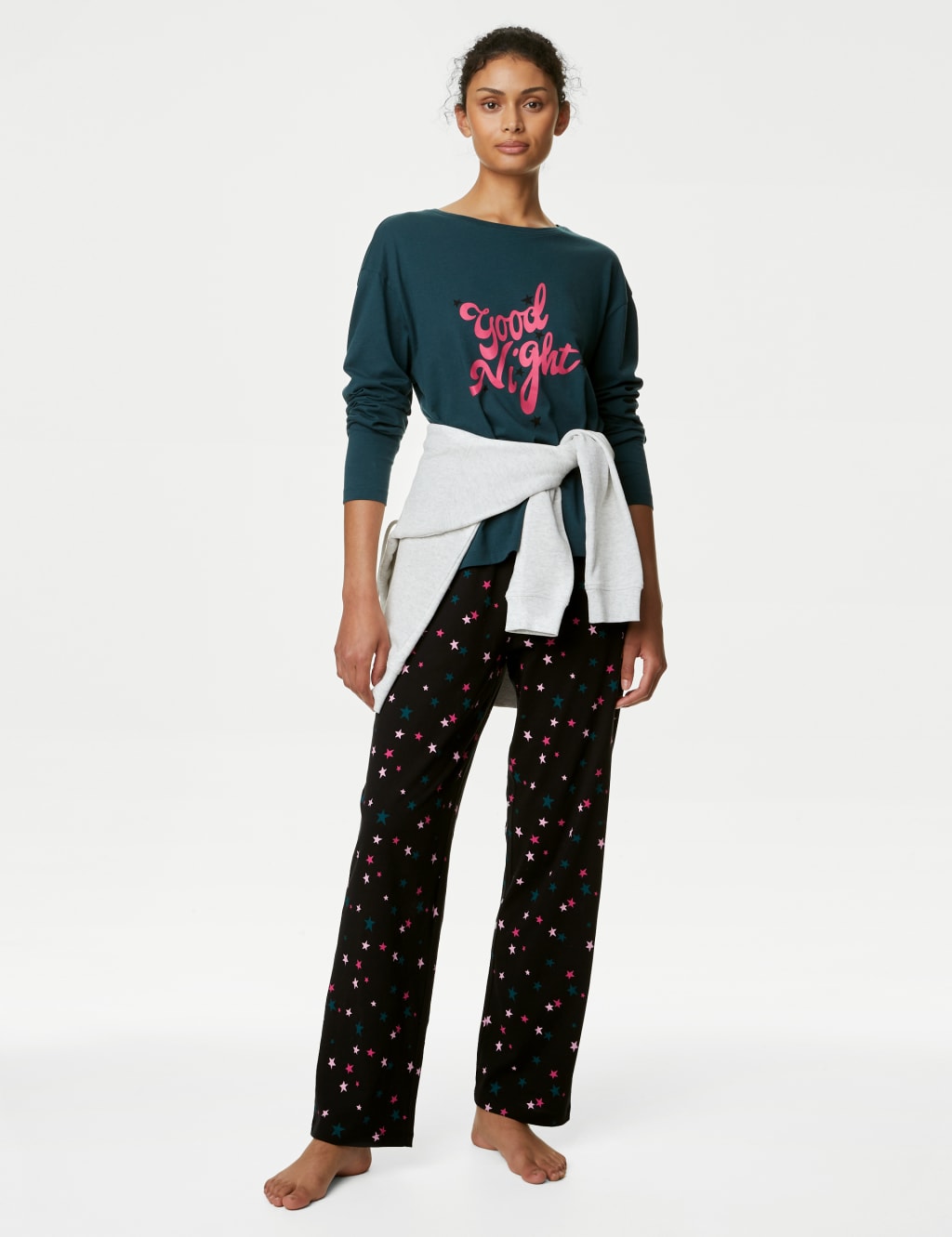Women’s Long-sleeved Pyjamas | M&S
