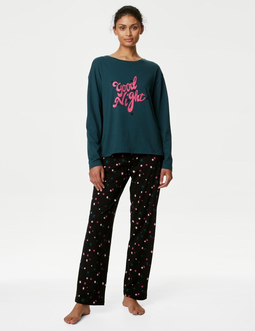Women’s Long-sleeved Pyjamas | M&S