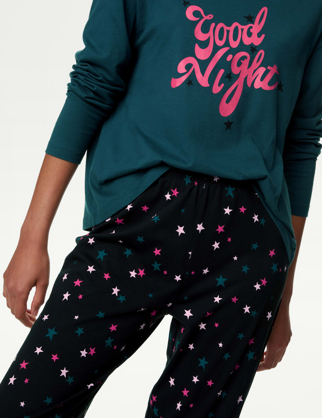 Women’s Long-sleeved Pyjamas | M&S