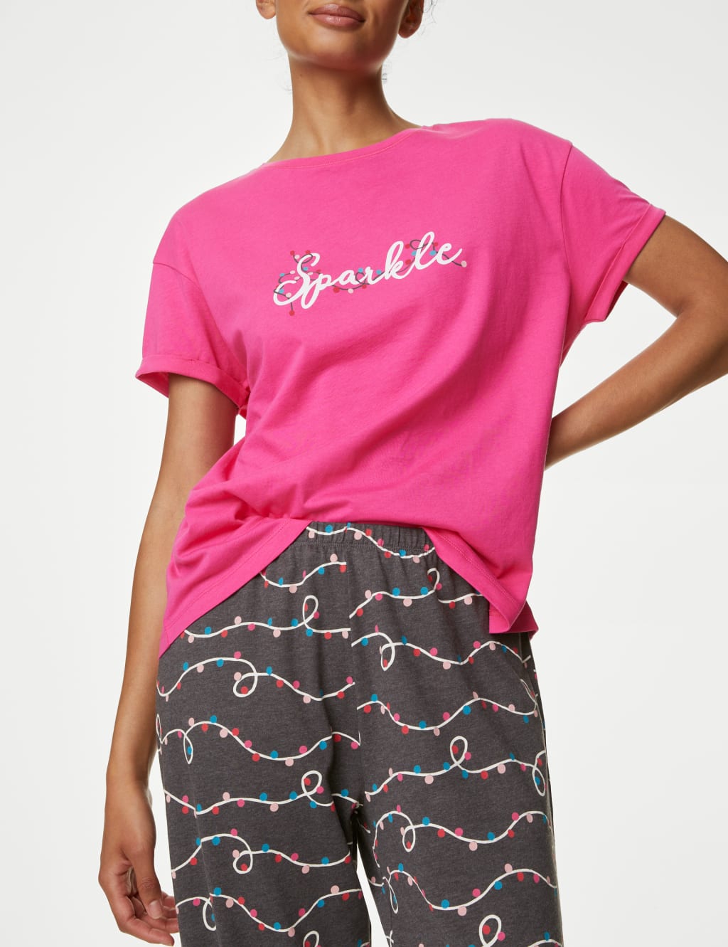 Women’s Short-Sleeved Pyjamas | M&S