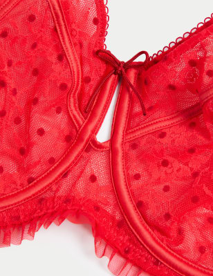 Anna Lace Wired Minimiser Bra C G