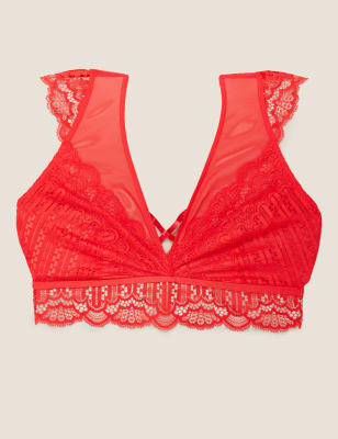 Scallop Lace Non Padded Bralette