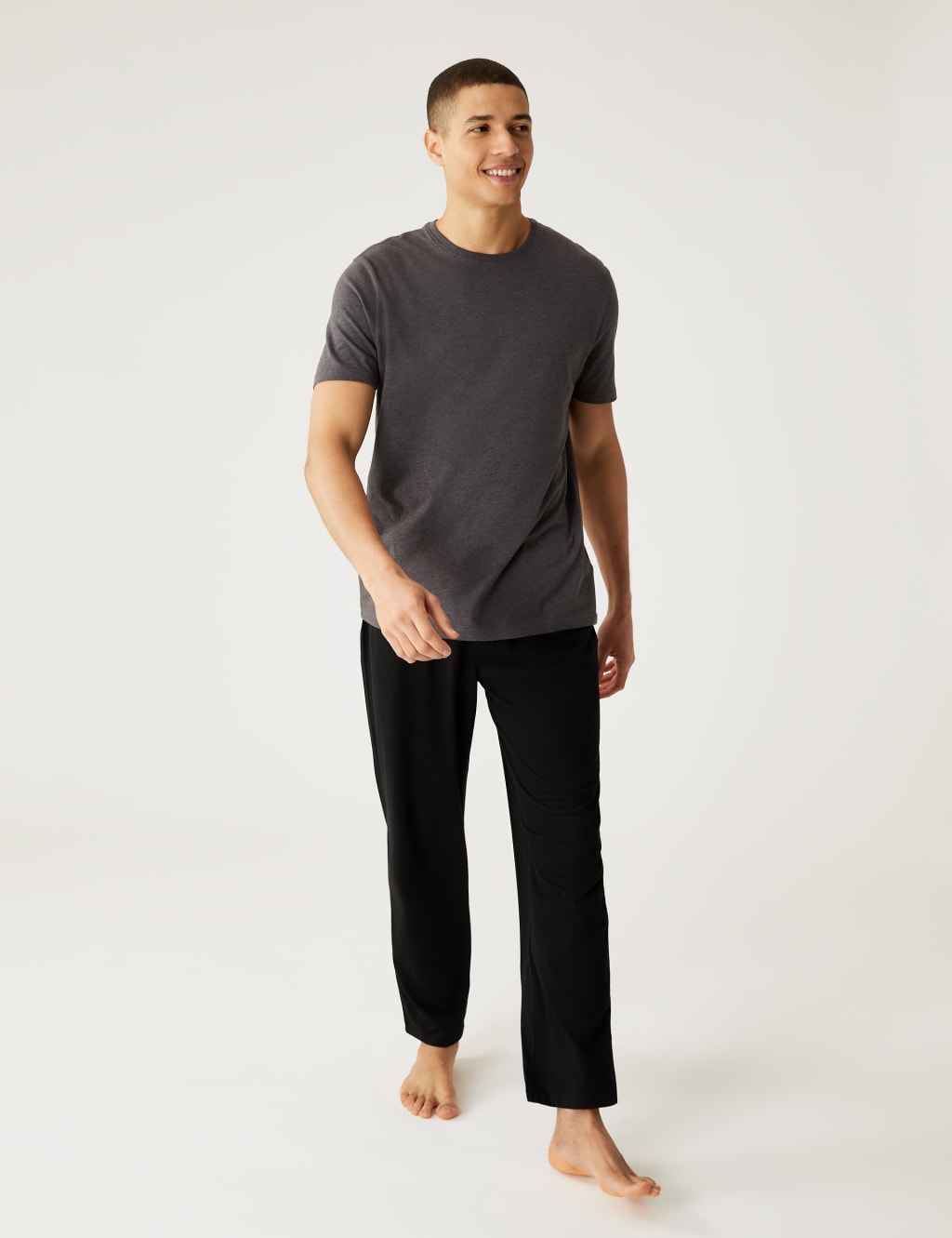 Men’s Short-Sleeved Pyjamas | M&S