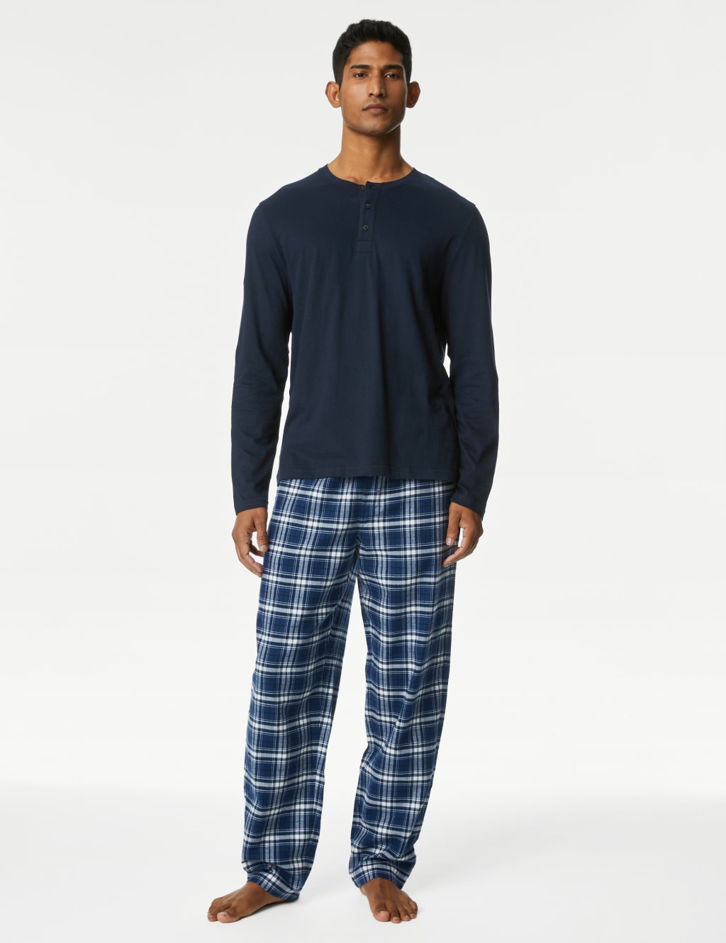 Men’s Long-sleeved Pyjamas | M&S