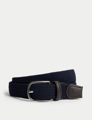 Men’s Navy Belts | M&S