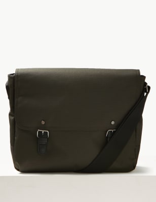 Scuff Resistant Cordura® Messenger Bag | M&S Collection | M&S