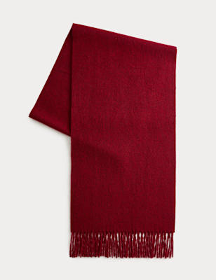 Men’s Red Scarves | M&S