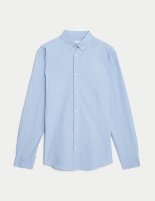 Slim Fit Cotton Stretch 360 Flex™ Shirt