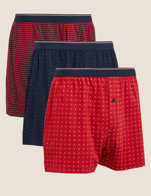 3pk Pure Cotton Cool & Fresh™ Boxers