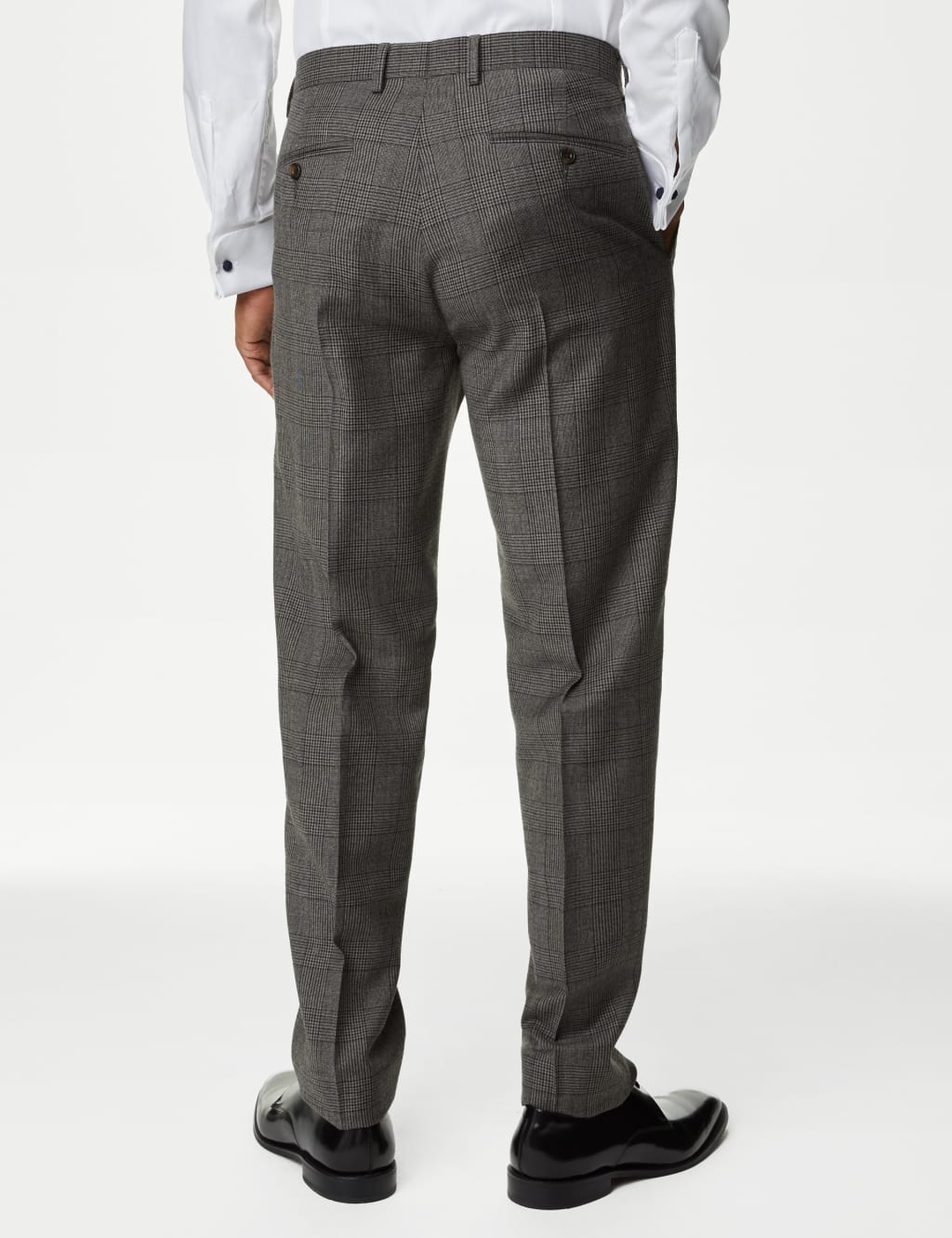 Men's Checked Trousers | M&S