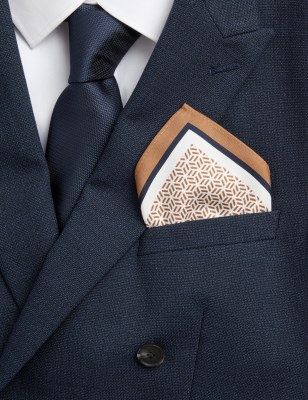 Printed Tie & Pocket Square Set
