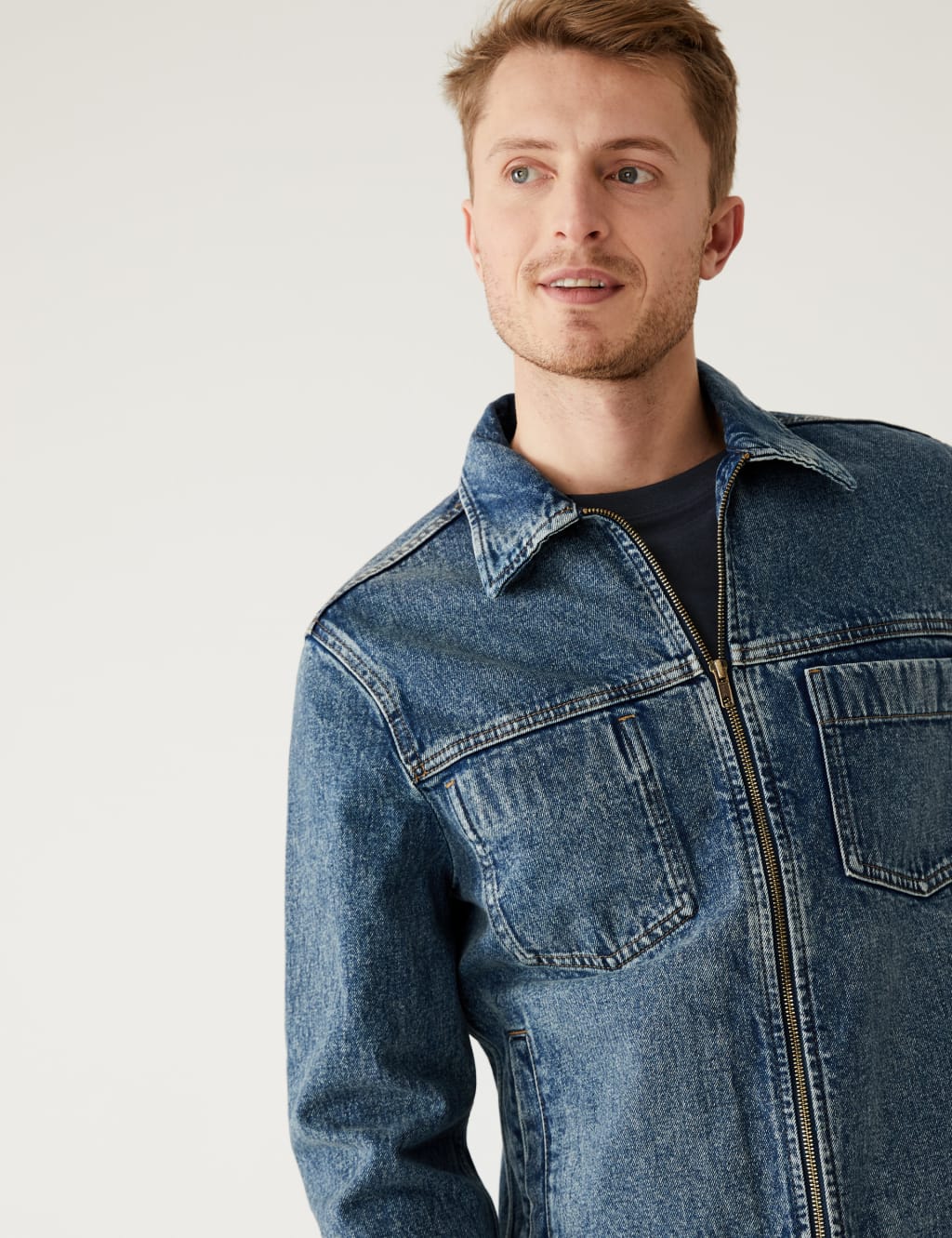 Men’s Denim Jackets | M&S