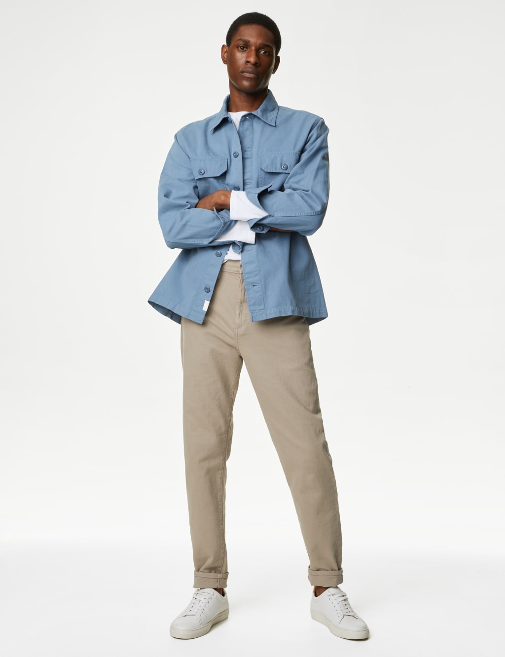 Men's Tapered Fit Jeans | M&S