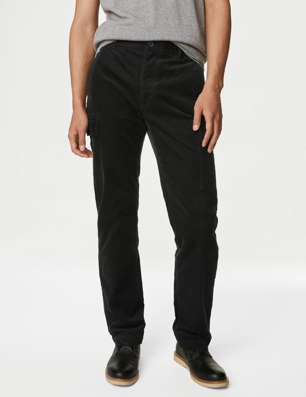 Men's Cord Trousers | M&S