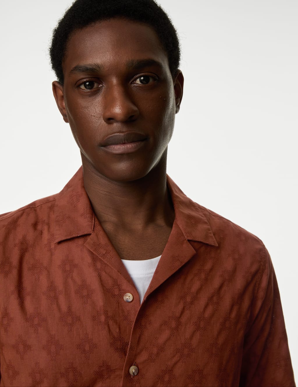 Men’s Cuban-Collar Shirts | M&S