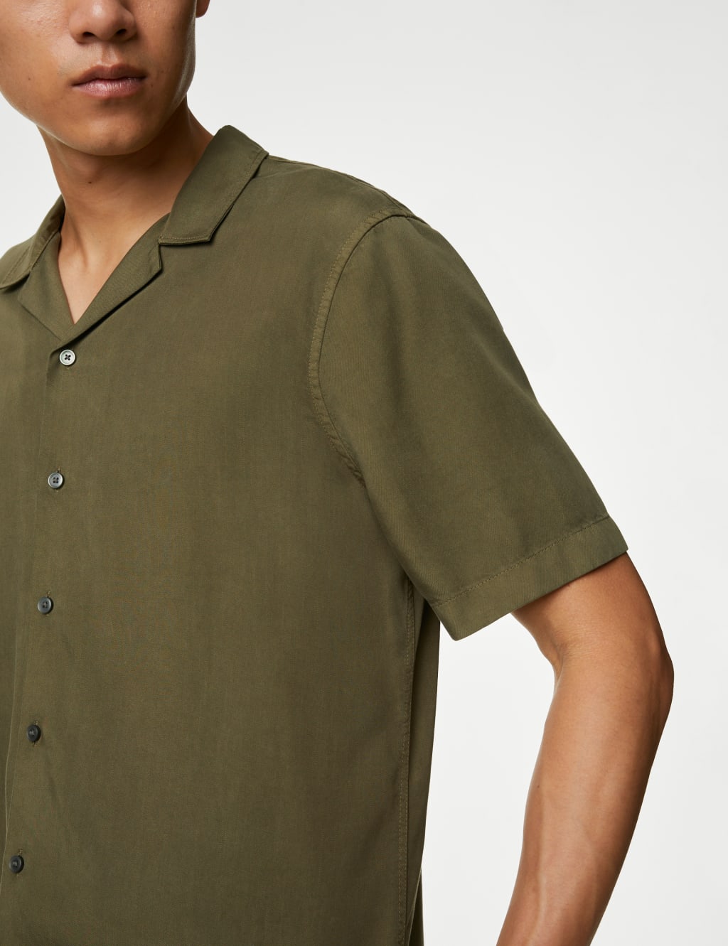 Men’s Cuban Collar Shirts | M&S