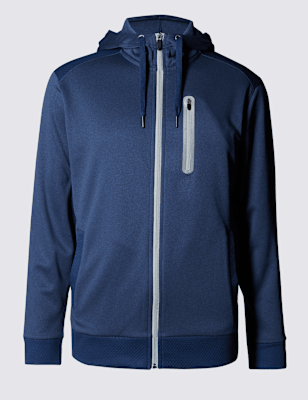 Performance Hoody with Reflective Trim | M&S Collection | M&S