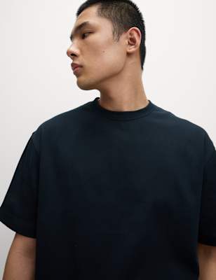 Oversized Pure Cotton T Shirt | M&S Collection | M&S