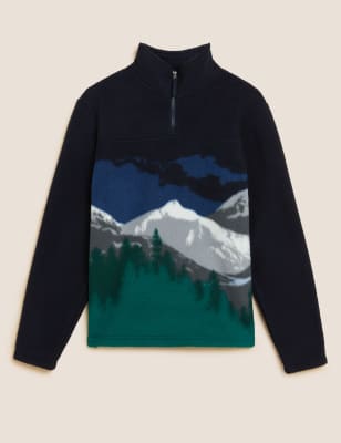 Half Zip Polar Fleece Jacket