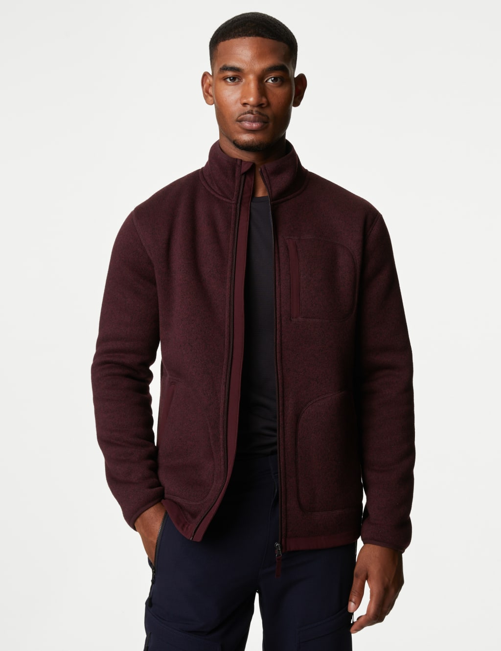Men's Fleece Coats & Jackets | M&S