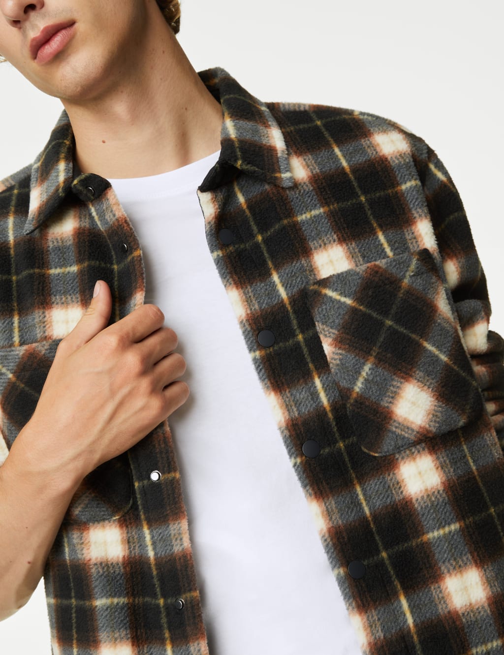 Men's Checked Coats & Jackets | M&S