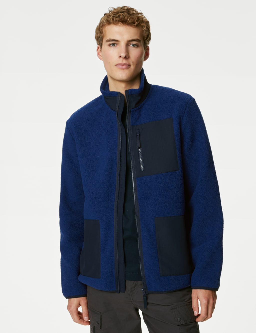 Men's Fleece Coats & Jackets | M&S