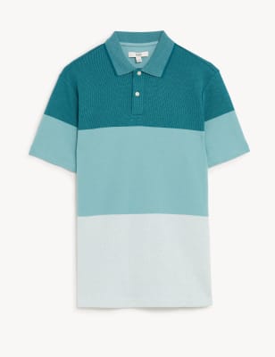 Pure Cotton Double Knit Polo Shirt