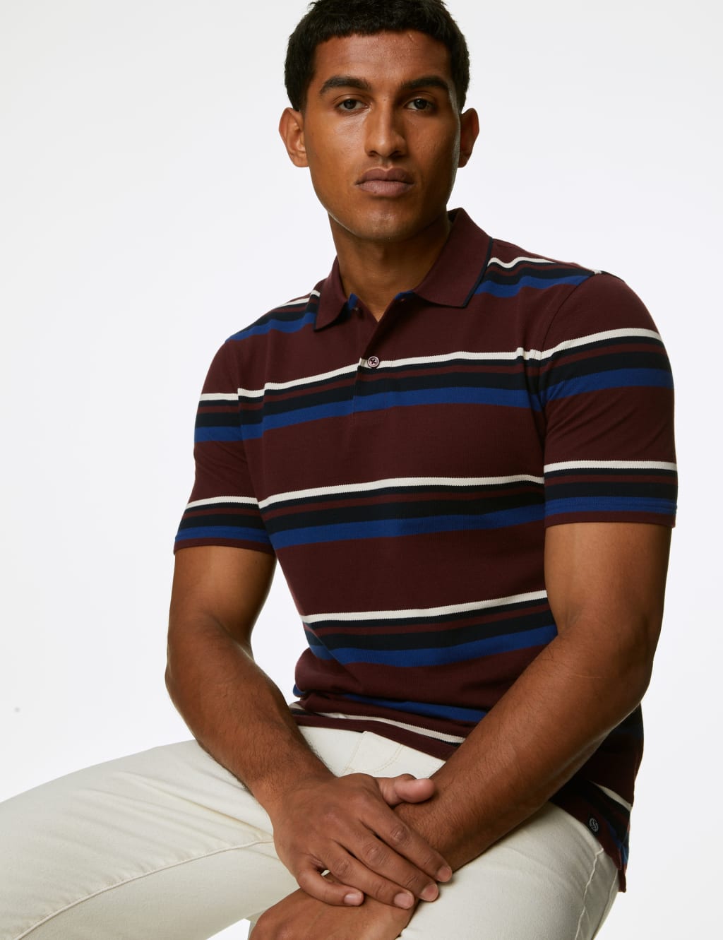 Men’s Red Polo Shirts | M&S