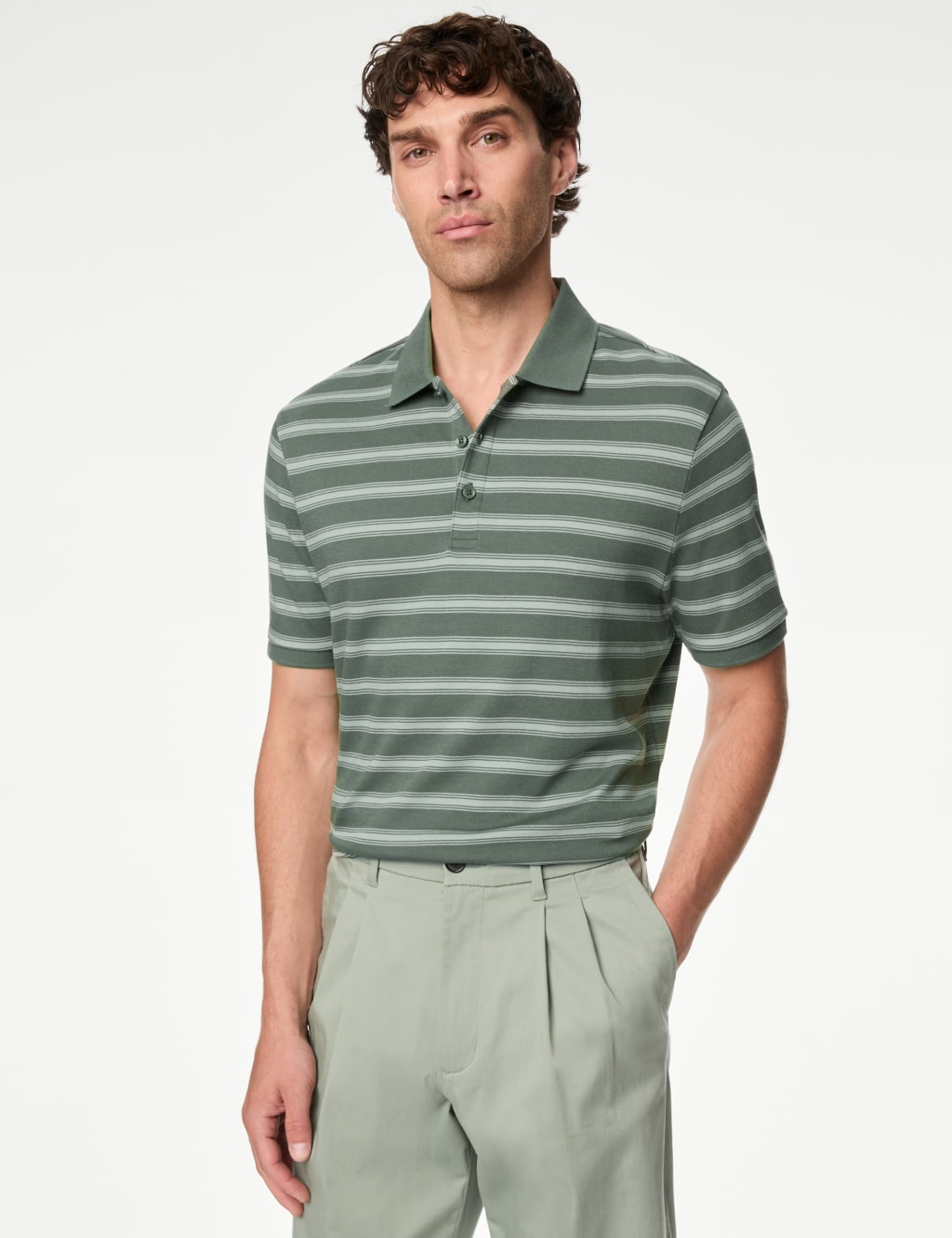 Men’s Green Tops | M&S