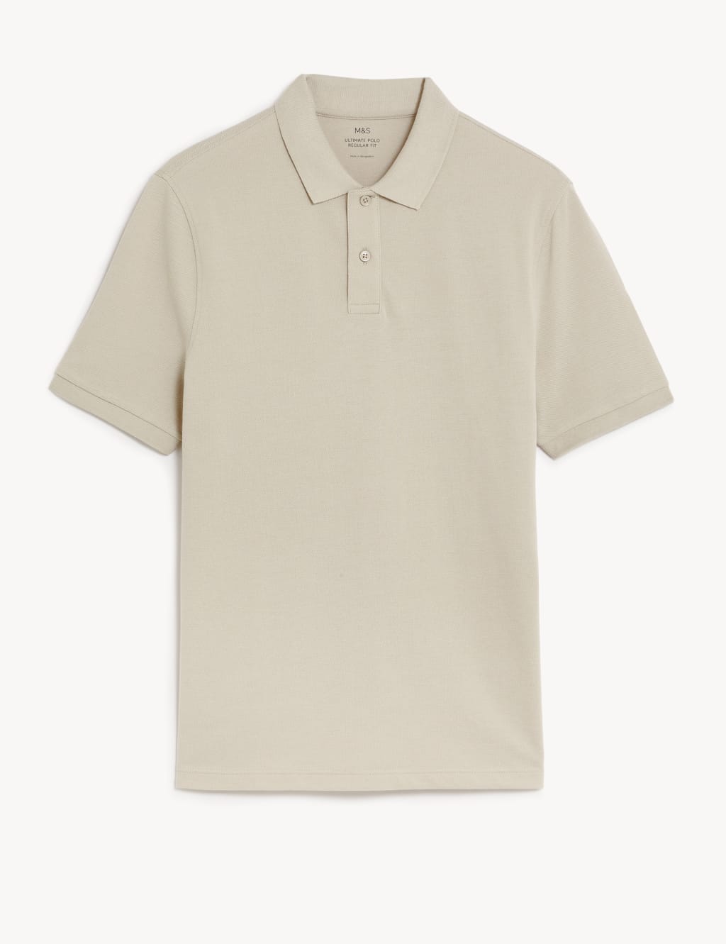 Men’s Beige Polo Shirts | M&S