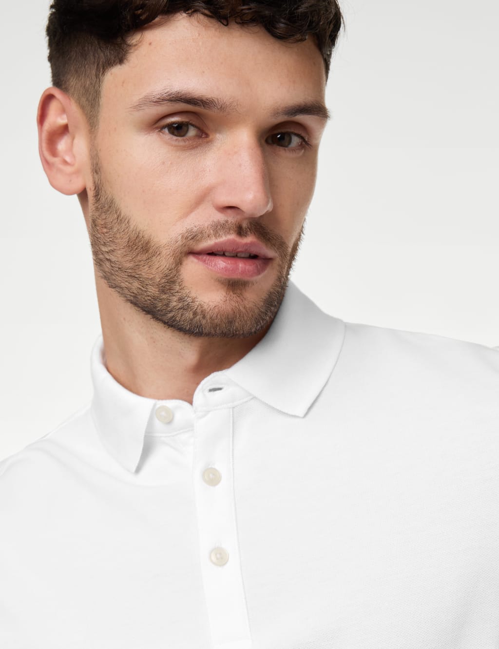 Men’s White Polo Shirts | M&S