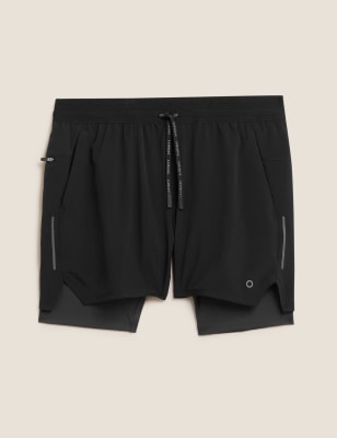 Double Layer Training Shorts