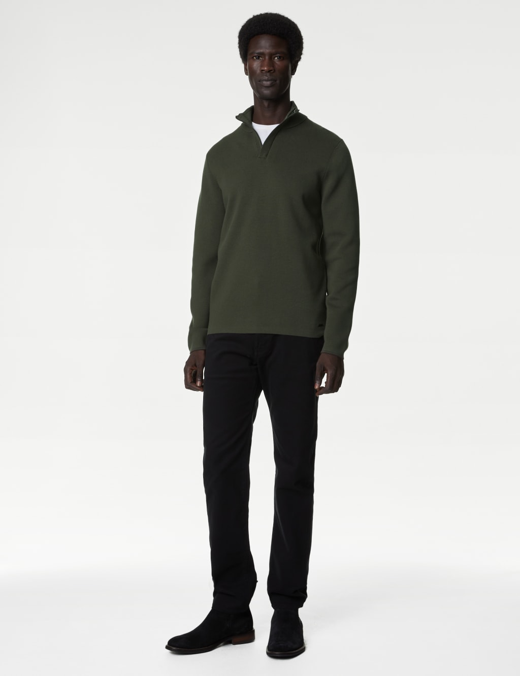 Men's Half-Zip Jumpers | M&S