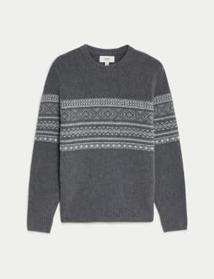 Fair Isle Crew Neck Jumper