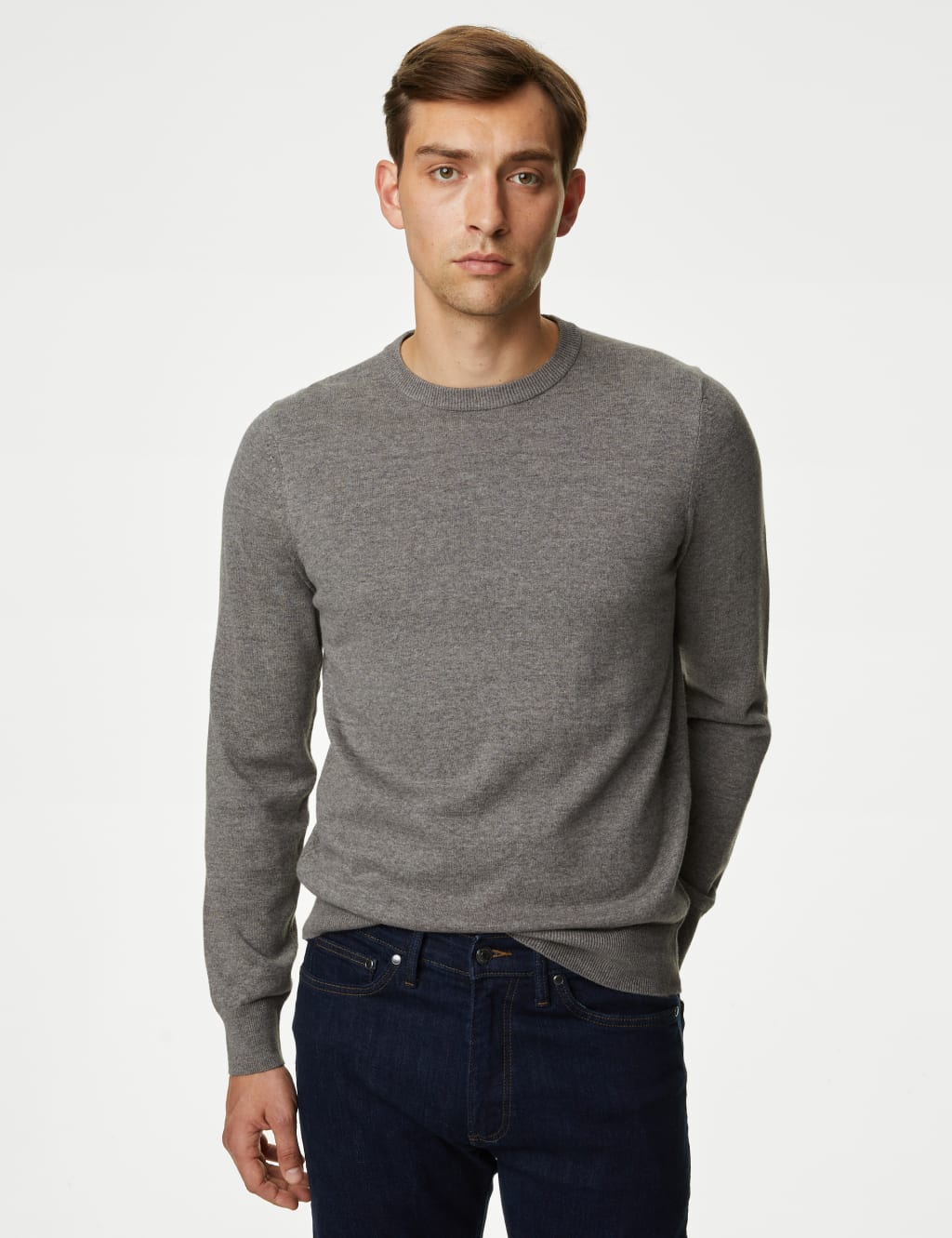 Men's Grey Jumpers | M&S