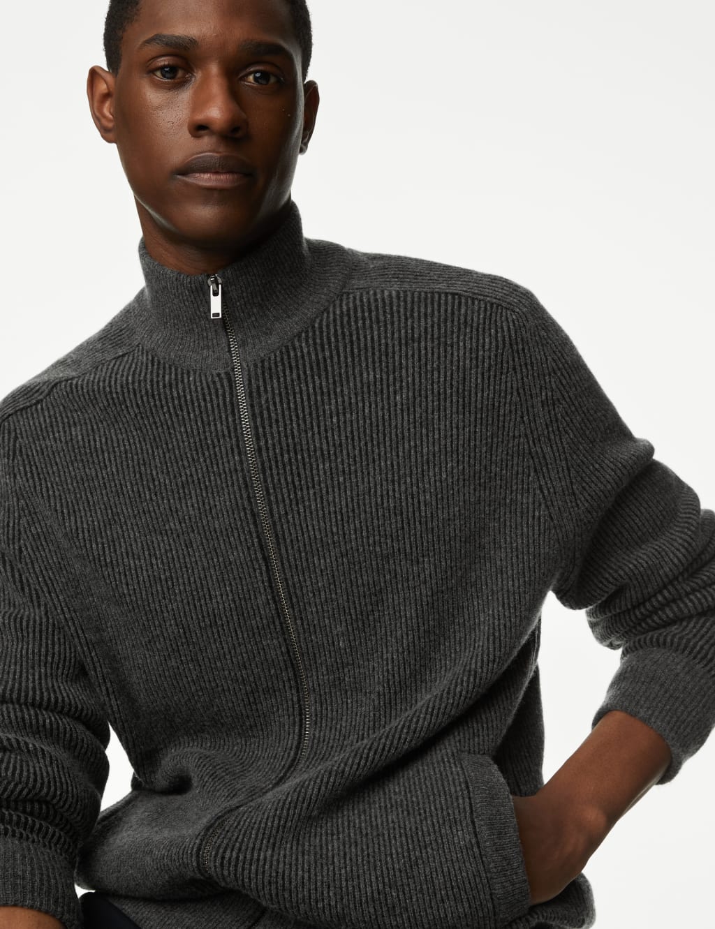 Men's Lambswool Knitwear | M&S