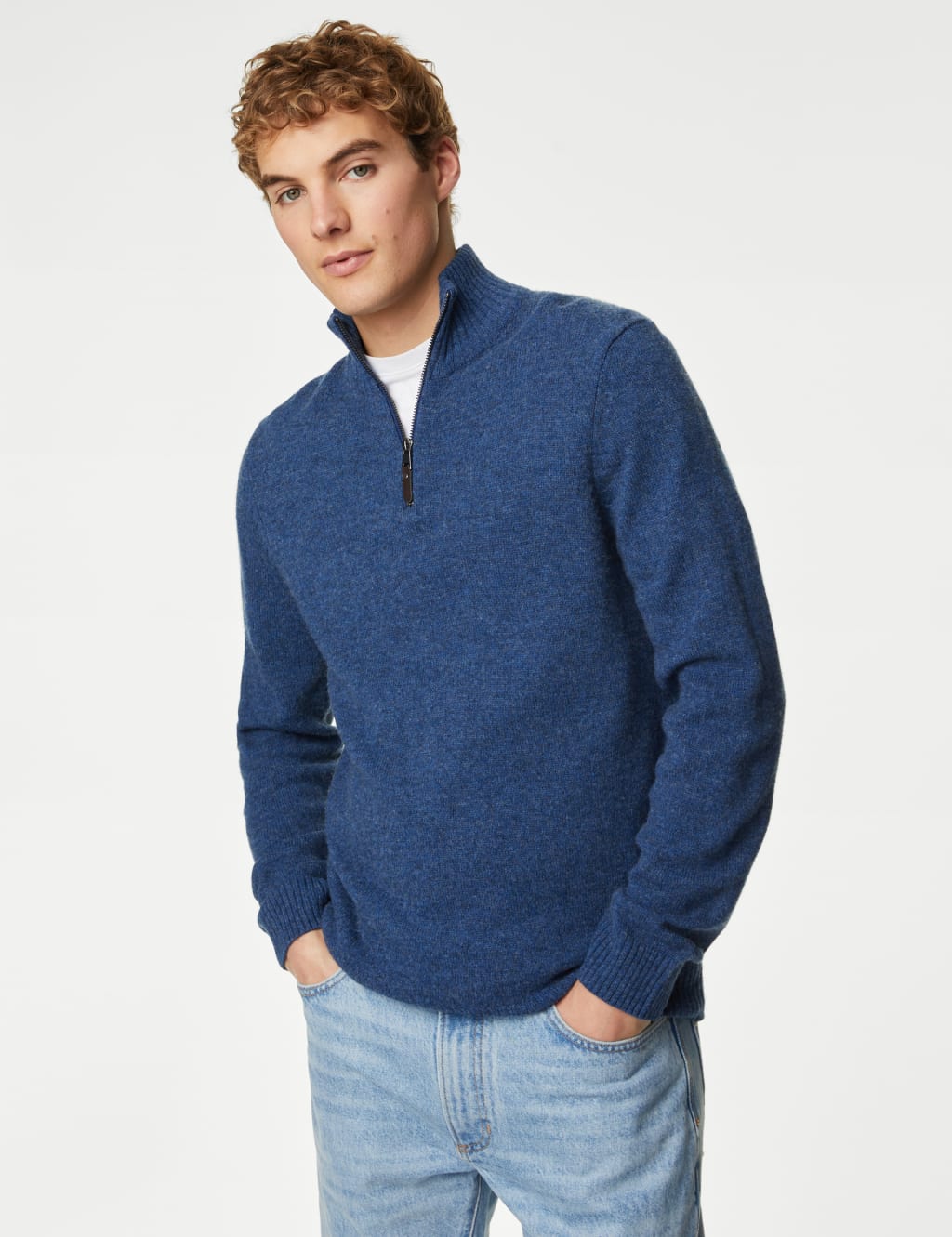 Men's Half-Zip Jumpers | M&S
