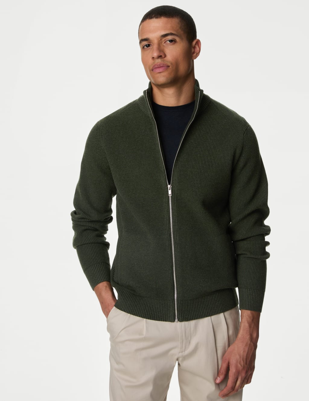 Men’s Green Jumpers | M&S