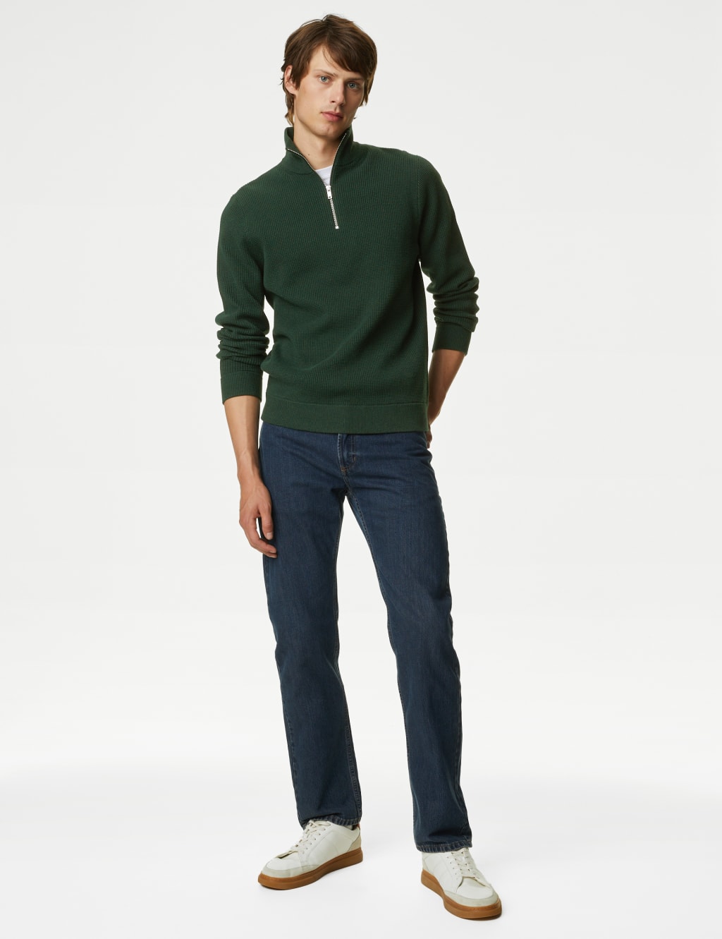 Men's Half-Zip Jumpers | M&S